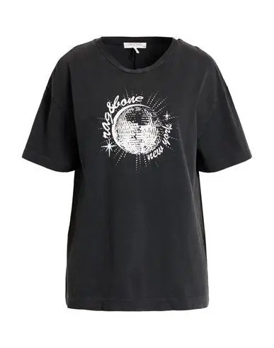 Rag & Bone Printed Cotton Jersey T-shirt - Grey