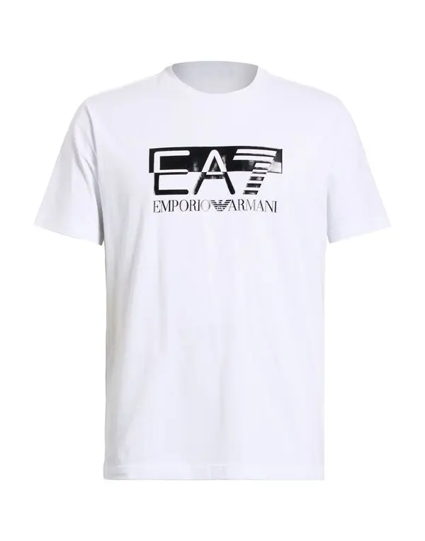 EA7 T-shirt Size Cotton, Elastane