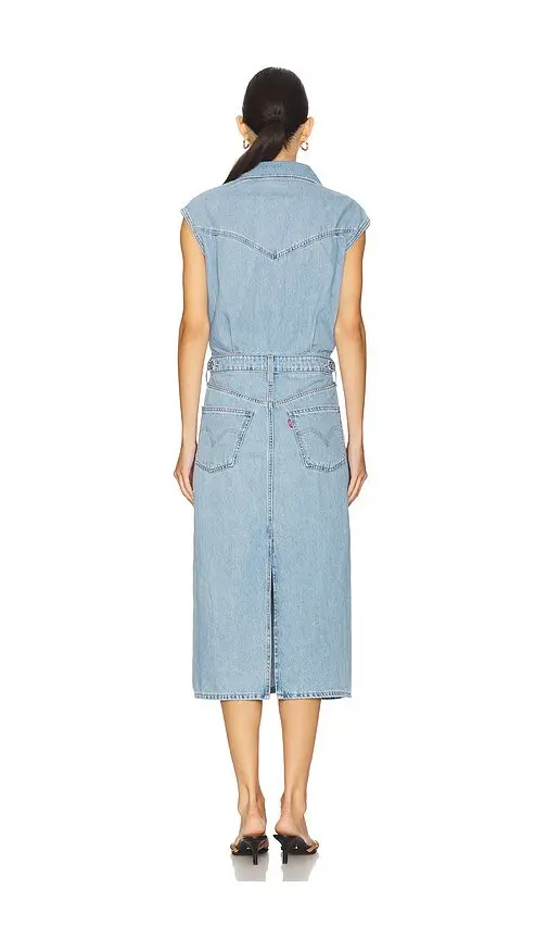 LEVI'S Iconic Sleeveless Denim Dress