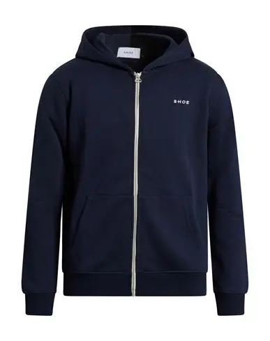 SHOE Cotton Fleece Zip-up Sweatshirt - Navy