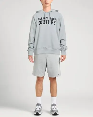 Versace Cotton-blend Fleece Sweatshirt - Grey