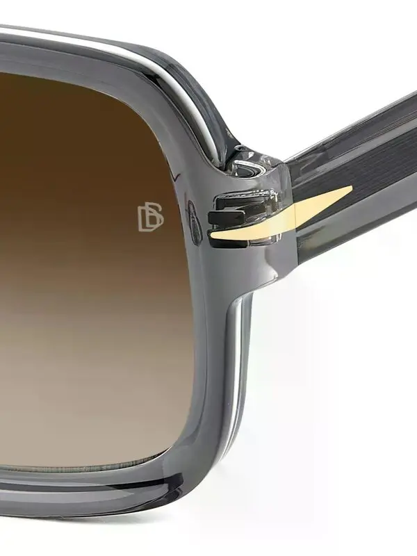 DB EYEWEAR BY DAVID BECKHAM Sculpted-frame Sunglasses