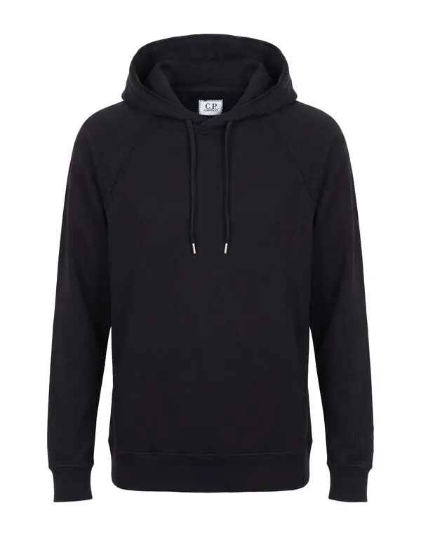 C.P. COMPANY French Terry Hoodie - Black