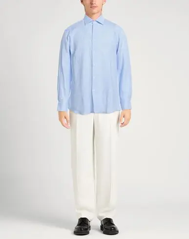 BERNA Shirt Size Linen - Blue