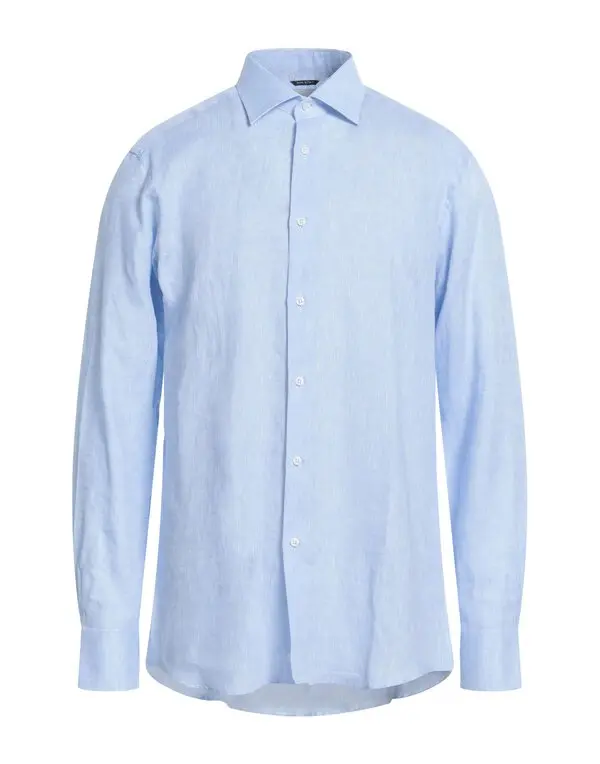 BERNA Shirt Size Linen - Blue