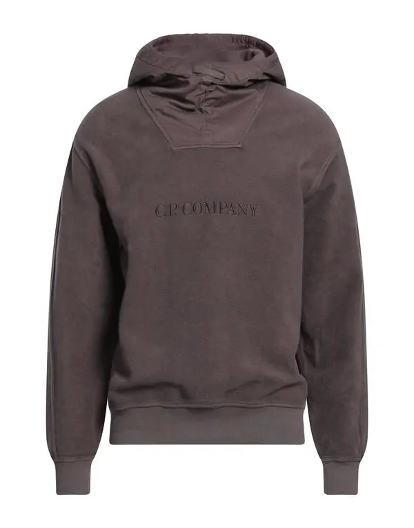 C.P. COMPANY Cotton Sweatshirt - Brown