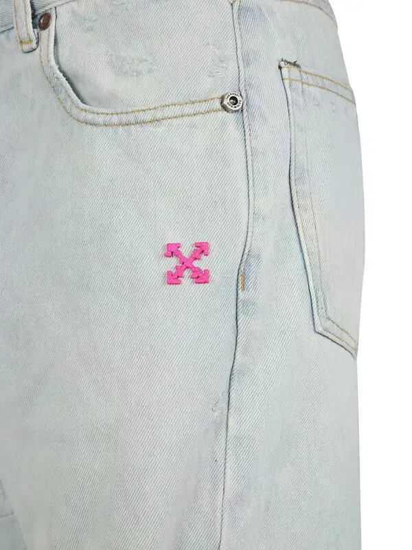 Off-White Bunny Print Jeans