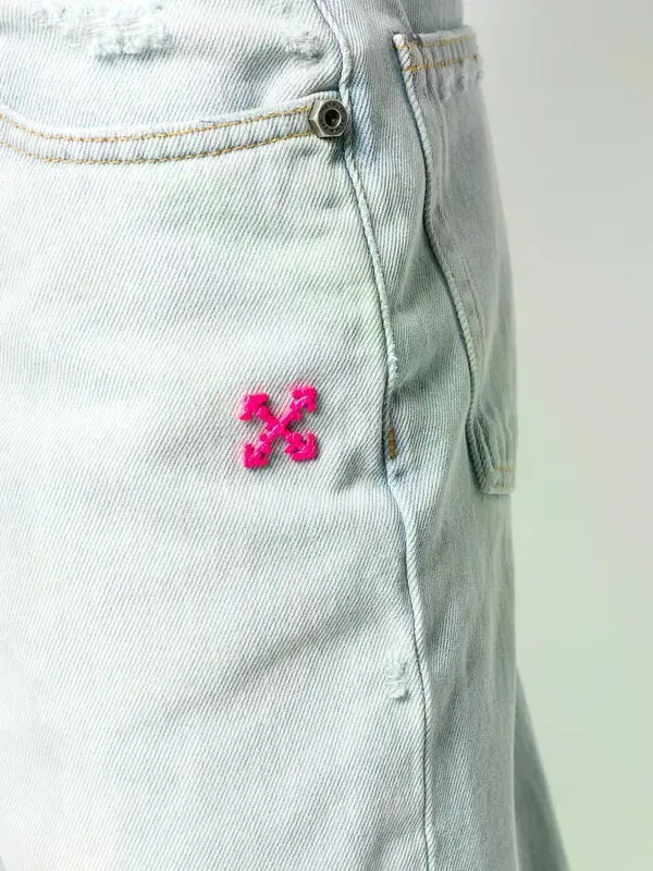 Off-White Bunny Print Jeans