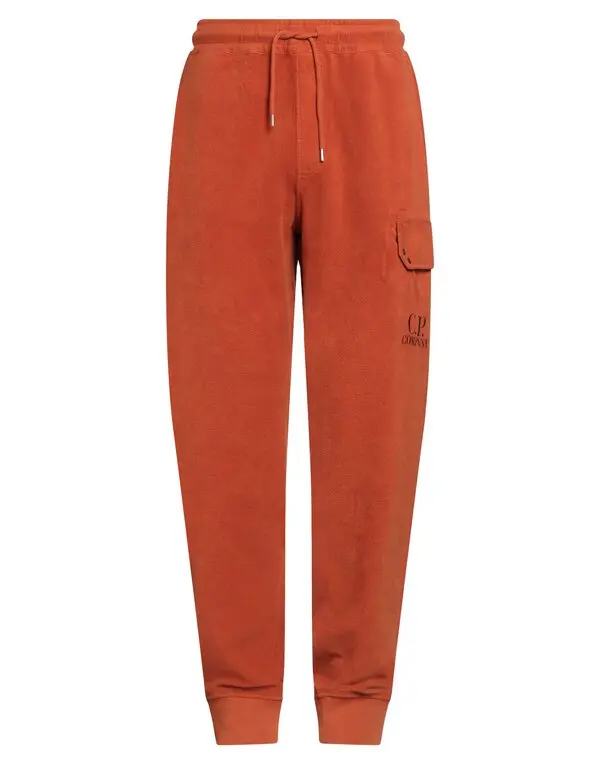 C.P. COMPANY Cotton Blend Cargo Pants - Orange