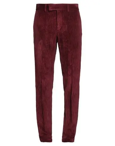 LARDINI Tailored Corduroy Pants - Red