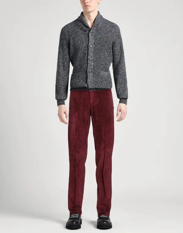LARDINI Tailored Corduroy Pants - Red