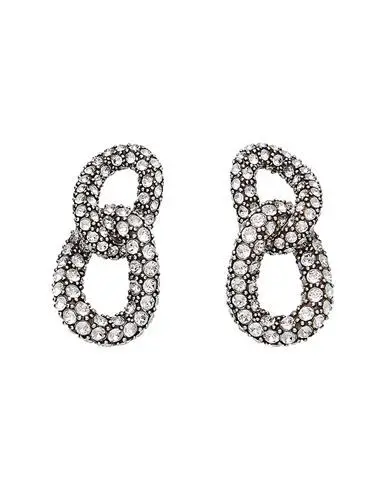 Isabel Marant Tin Hoop Earrings - Silver