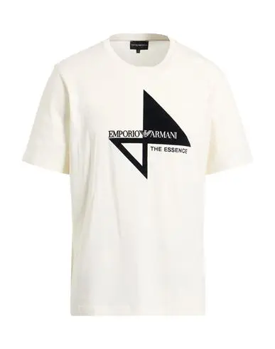 Emporio Armani T-shirt Ivory Size Cotton - White