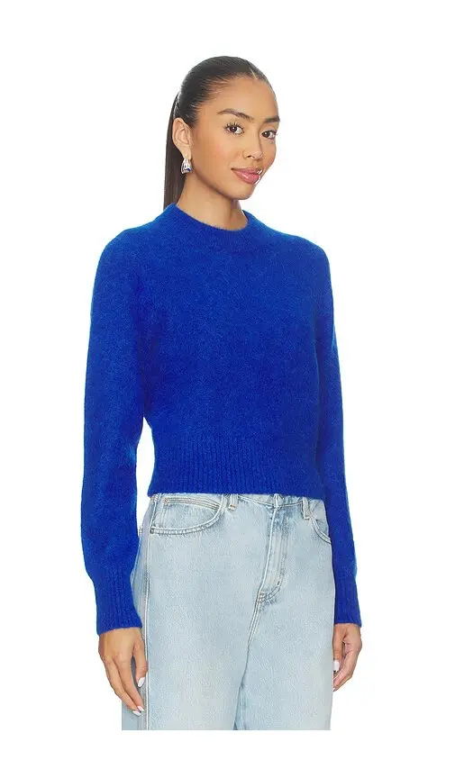 PISTOLA Sara Shrunken Crewneck Sweater