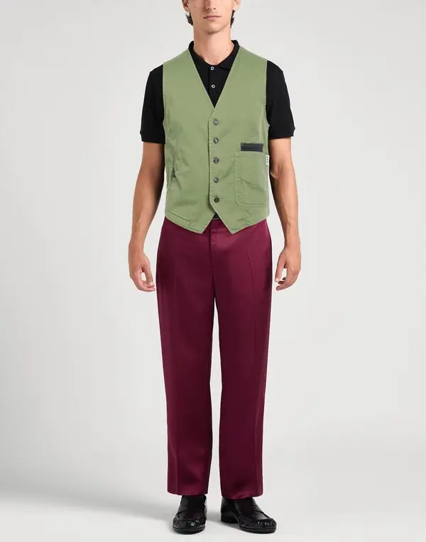 BERNA Tailored Vest With Appliqués