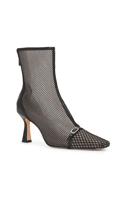 Lola Cruz Mesh Ankle Bootie