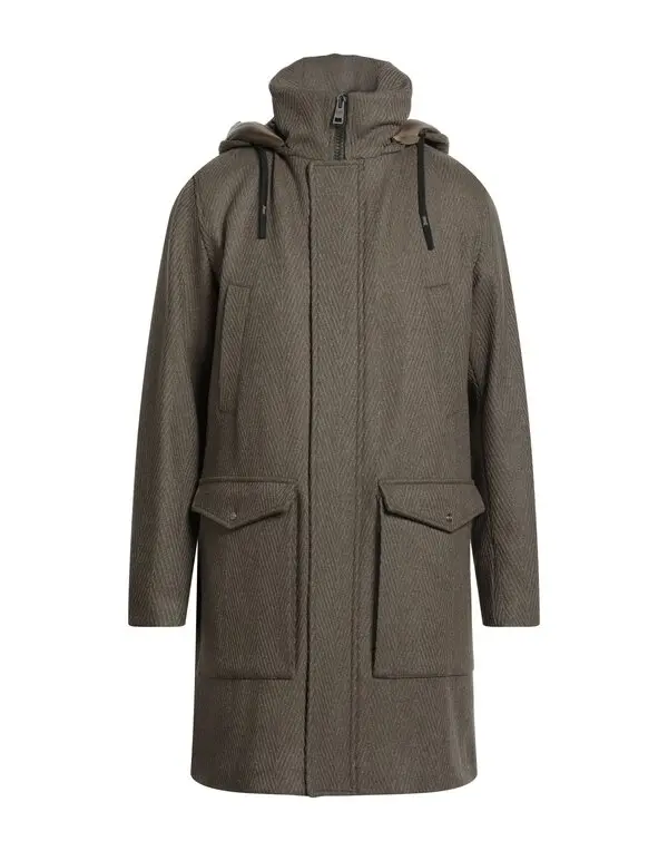 Herno Virgin Wool And Polyester Coat