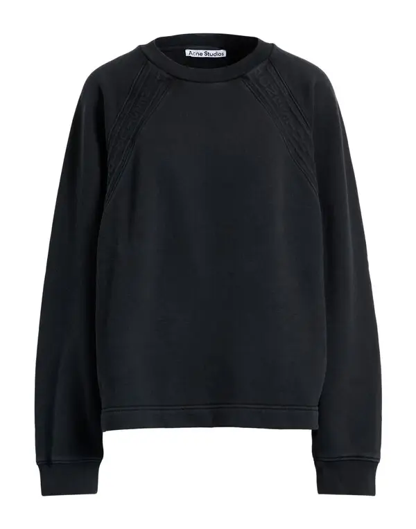 Acne Studios Cotton French Terry Crewneck Sweatshirt