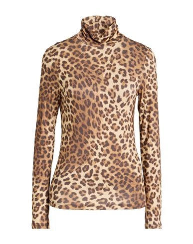 Maje T-shirt Size Viscose, Elastane - Sand
