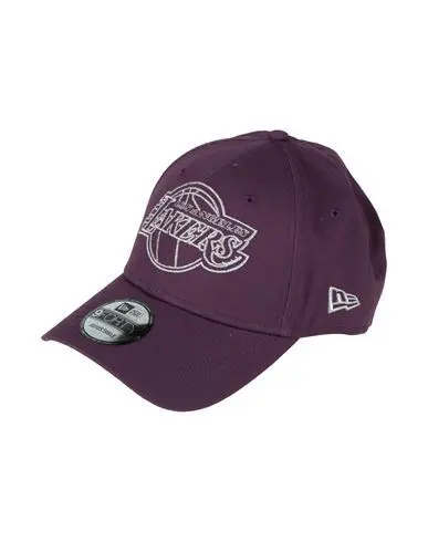 New Era Nba Dark Cotton Baseball Cap - Purple
