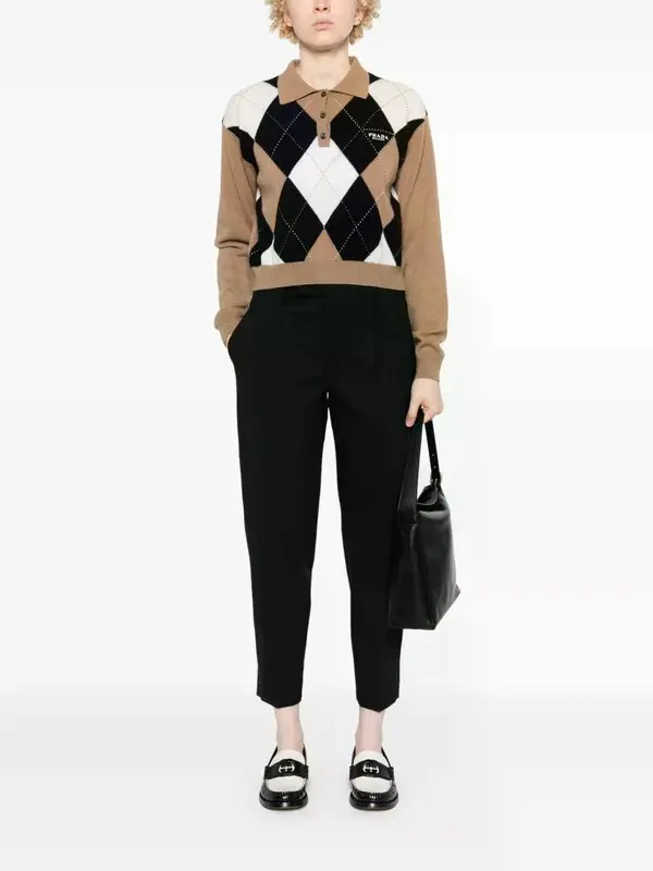 PT TORINO Crepe Tailored Trousers
