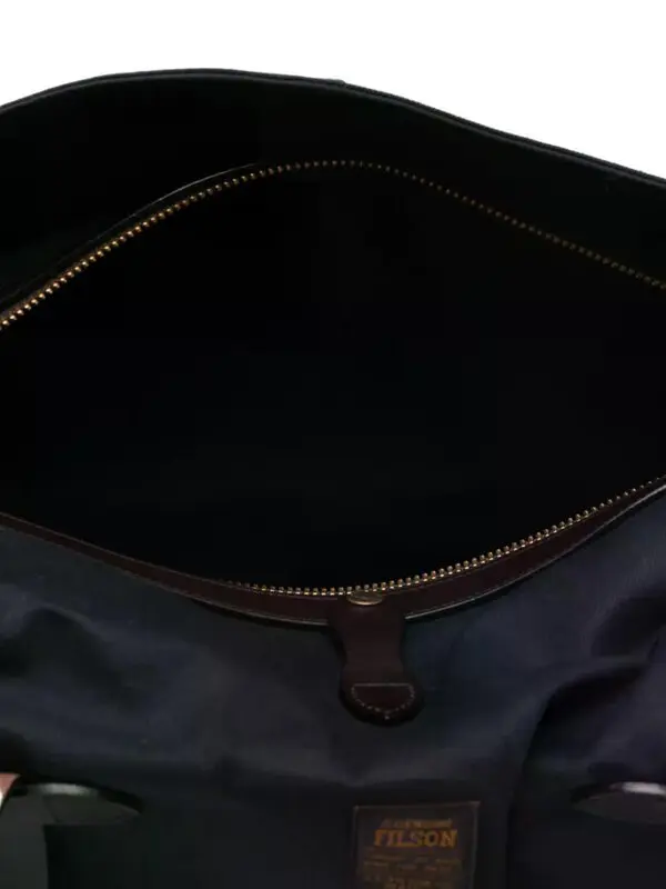 Filson Logo-appliqué Duffle Bag - Blue
