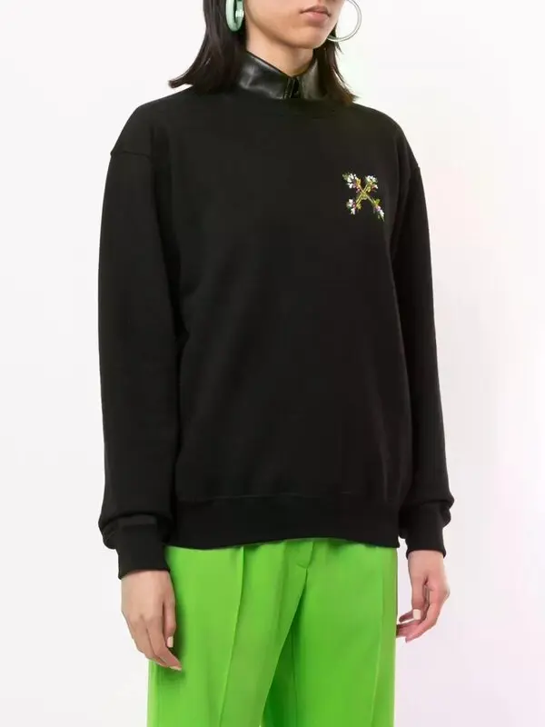 Off-White Flowers Arrows Sweatshirt