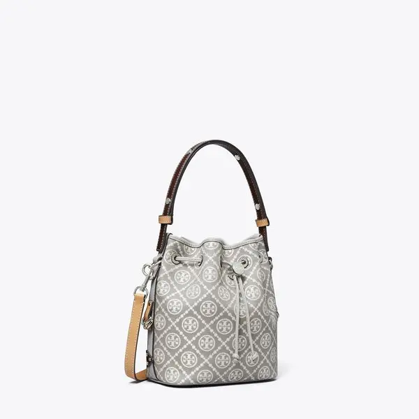 Tory Burch T Monogram Utility Bucket Bag