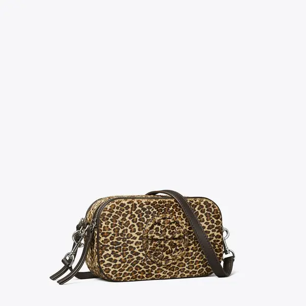 Tory Burch Mini Miller Leopard-print Crossbody Bag - Multi