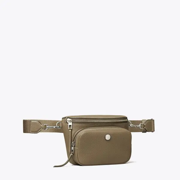 Tory Burch Mini Pebbled Leather Belt Bag