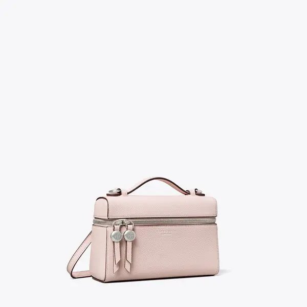 Tory Burch Slim Romy Top Handle Bag - Rose