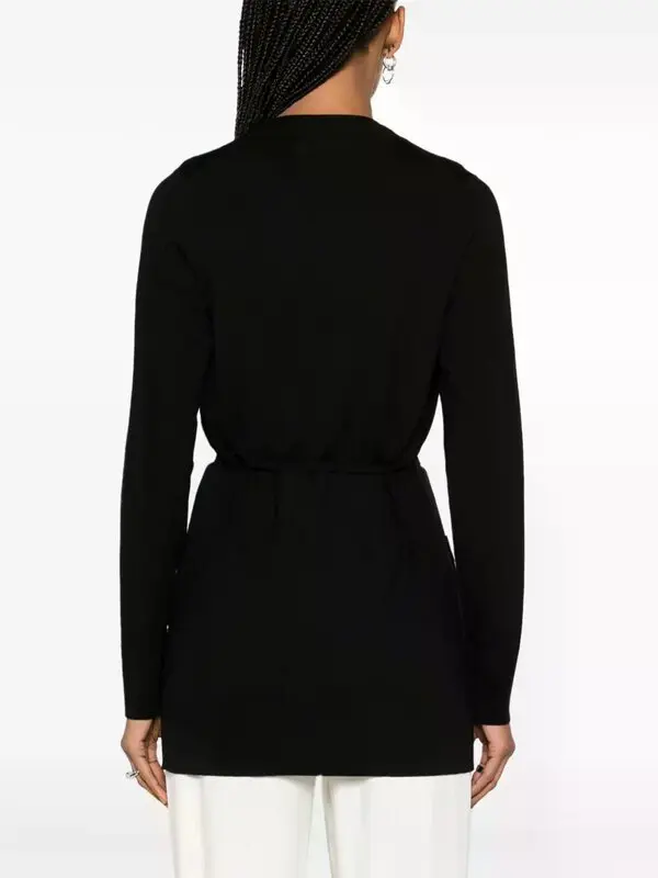 Chloé Belted Wool Cardigan