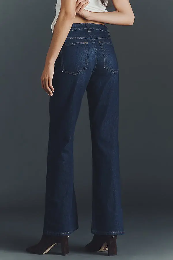 REFORMATION Stretch Mid-rise Bootcut Jeans