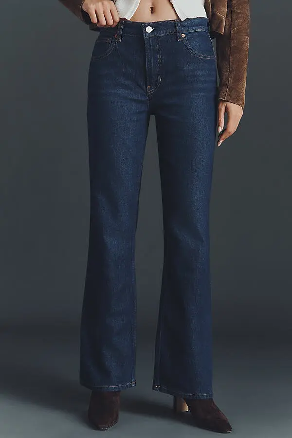 REFORMATION Stretch Mid-rise Bootcut Jeans