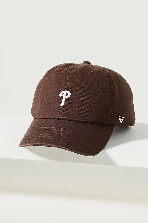 '47 Philadelphia Phillies Mi Logo Baseball Cap - Chocolate