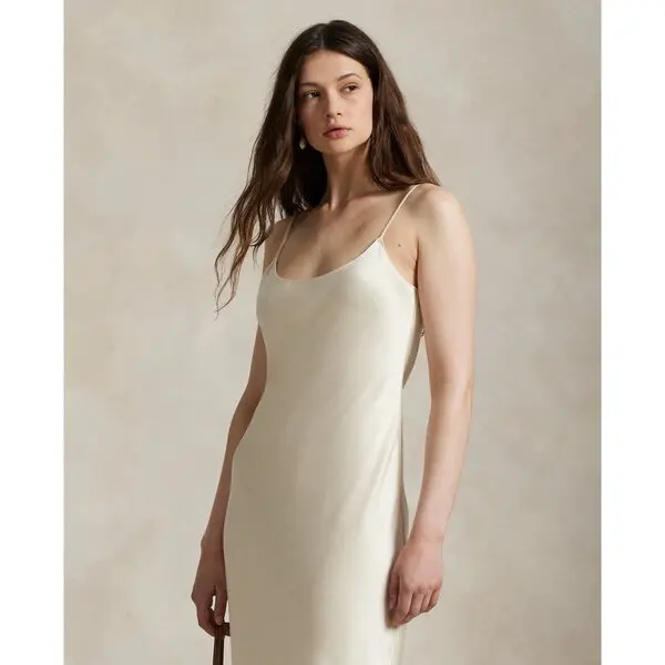 Ralph Lauren Double-faced Satin Slip Dress