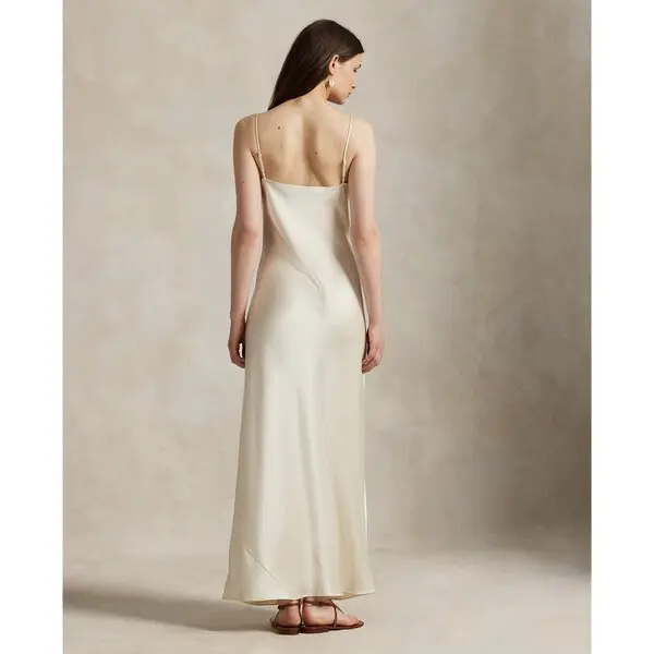 Ralph Lauren Double-faced Satin Slip Dress