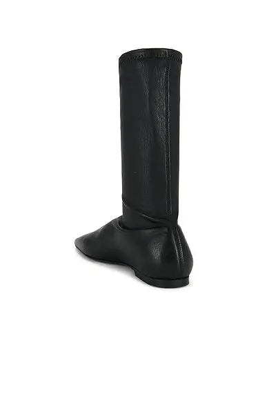 TOTEME Nappa Leather Sock Boot