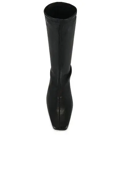 TOTEME Nappa Leather Sock Boot