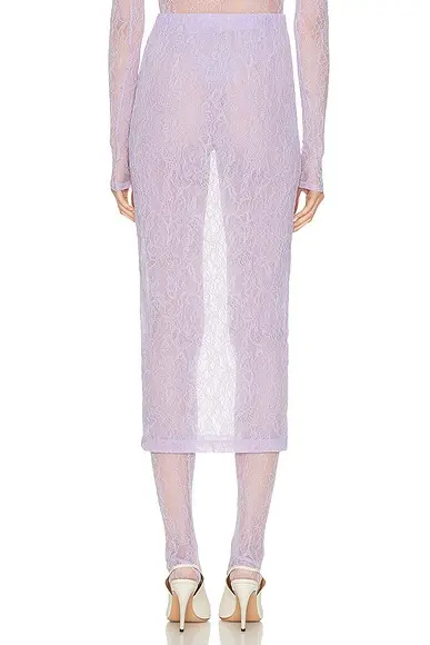 Wardrobe.NYC Lace Tube Skirt