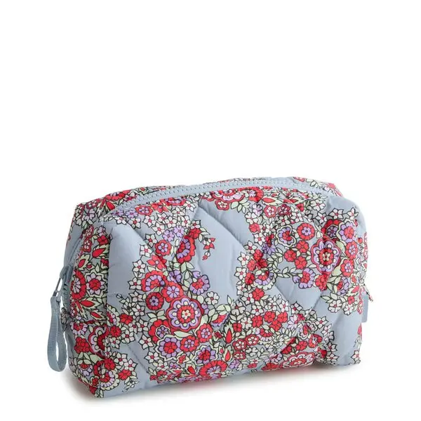 VERA BRADLEY Medium Cosmetic Bag - Blue