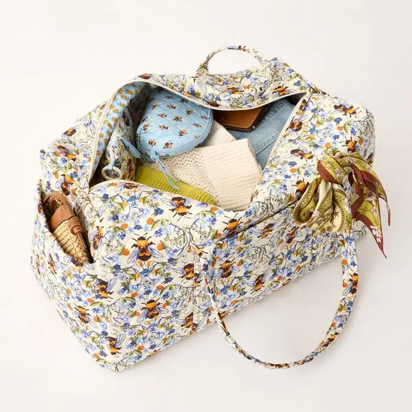 VERA BRADLEY Large Original Printed Duffel Bag