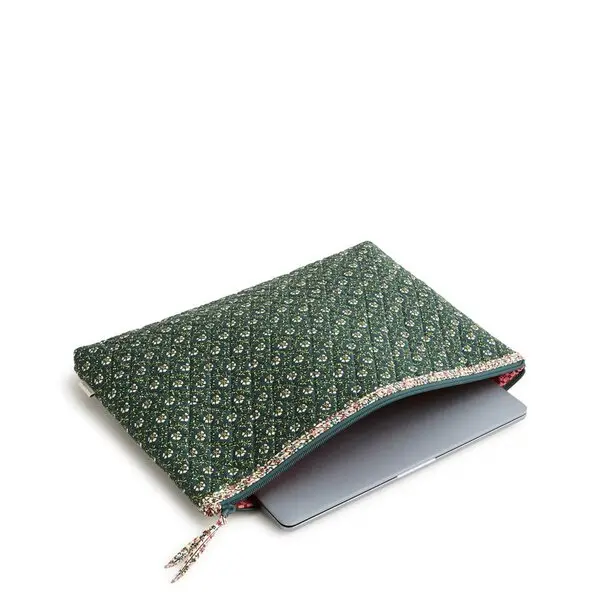 VERA BRADLEY Laptop Pouch In Mistletoe Lattice