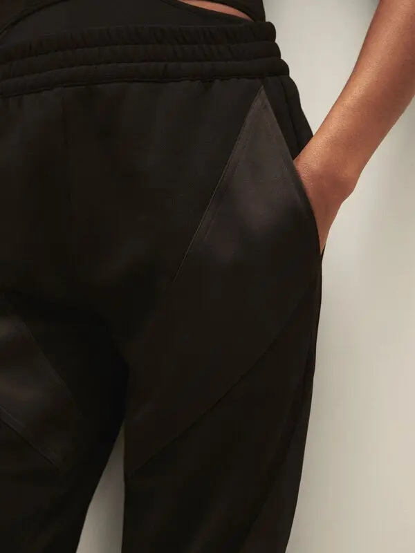REISS Plié Panelled Joggers
