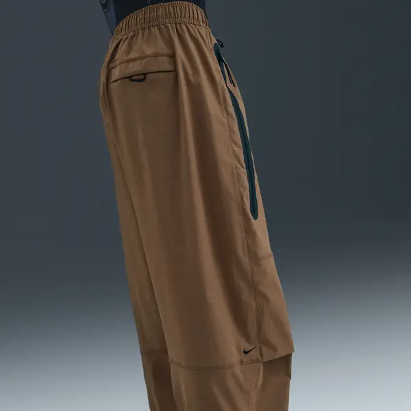 Nike Tech Woven Oversized Pants - Brown