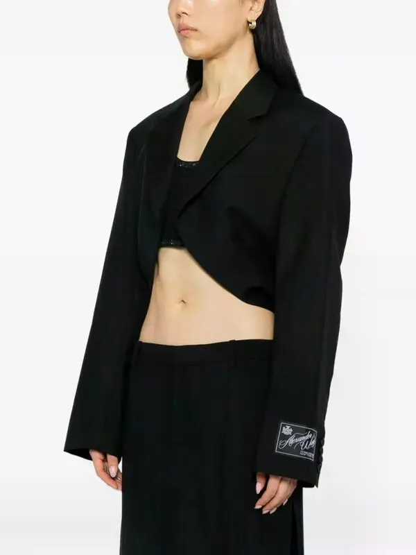 Alexander Wang Logo Patch Blazer