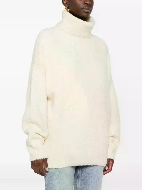 TOTÊME Turtleneck Sweater - White