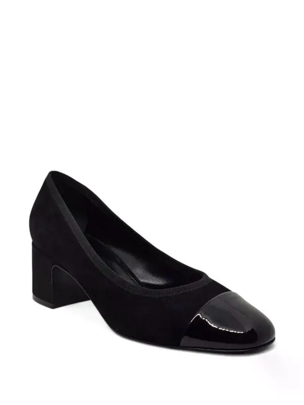 Casadei Cap-toe Block-heel Pumps