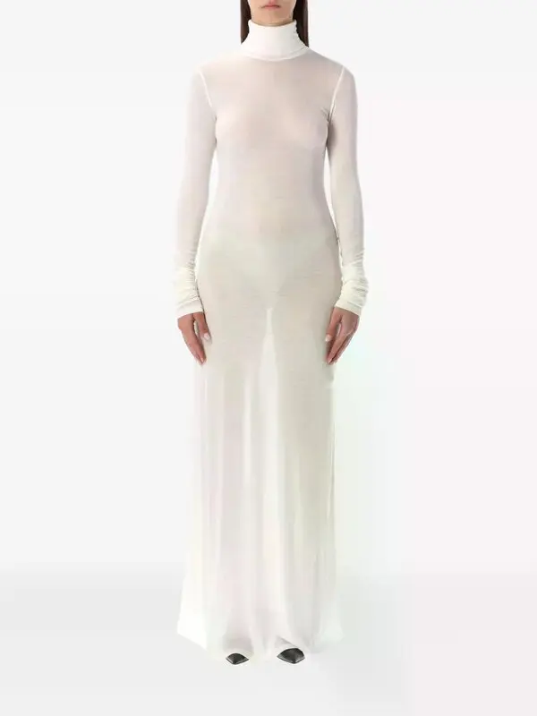 THE GARMENT Roll-neck Maxi Dress - White