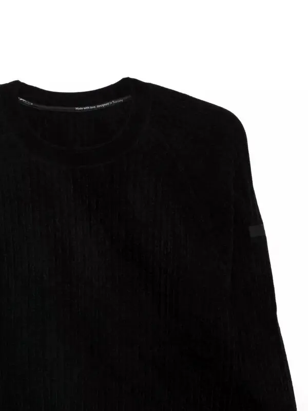 RRD Ribbed Knit Sweater - Black